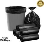 Buy ALXIND Black Garbage bags / Dustbin bags Size - Small 15 L Garbage ...
