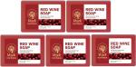 Buy MeriBana Khadi Red Wine Soap (5 x 125 g) Online at Best Prices in ...