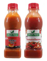 Buy Green Piece Jain Sauce / Catchup Combo Without Onion/garlic/Potato ...