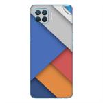 Buy GADGETSWRAP Printed Vinyl Skin Sticker for Oppo F17 Pro - Geometry ...