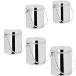 Buy SHINI LIFESTYLE Stainless Steel Milk Container with LID, Milk pot ...