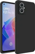 Buy MULTRONICS Oppo F21S Pro 5G Black Rubber Back Cover Online at Best ...