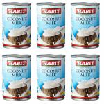 Buy Habit Coconut Milk with 12% Fat - 2400ml, Pack of 6 x 400ml Online ...