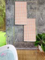 Buy Athom Living Premium Gamcha Bath Towel 65 x 135 cm Pack of 2 White ...