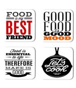 Buy Whats Your Kick Food Lover Food is My Best Friend Quotes Printed ...
