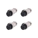 Buy MX 6 Pin Din Mic Male Connector (pack of 4) Online at Best Prices ...