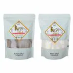 Buy Kush Gold Combo Pack of Black Salt Powder & Rock Salt Powder (500gm ...