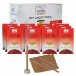 Buy Gaumayam Gulab Herbal dhoop Sticks for puja dhoopam 120 Cow Dung ...
