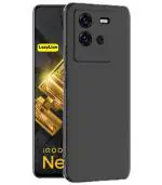 Buy Shagya Iqoo Neo 6 5G Black Silicone Back Cover Case Online at Best ...