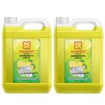 Buy AQUAHOST Lemon Fresh 5L Pack Of 2 10L Dishwashing Liquid- Powerful ...