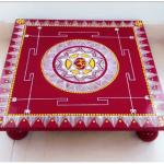 Buy Gudia Arts handcrafted Aipan Art puja chowki Online at Best Prices ...