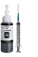 Buy Printify Black Refill Ink Bottle for HP with Syringe (100ml, Pack ...