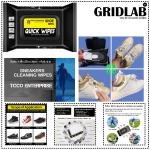 Buy GRIDLAB Best Quickly Remove Dirt & Stains - These Disposable Shoe Cleaning Shoes Wipes ...
