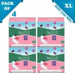 Buy LIEVE SANITARY PADS FOR WOMEN QUICK ABSORPTION DISPOSABLE COVERS ...