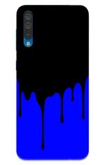 Buy MobiEra Samsung Galaxy A50 Blue Melting Design Plastic Hard Case ...