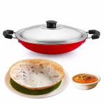 Buy Daraz Non-Stick Aluminium Appachatti with Stainless Steel lid ...