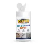 Buy Cleno Tap and Shower Wipes Water Spot Cleaner - 50 Wipes (Reday to ...