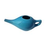 Buy HealthAndYoga Classico Leak Proof Ceramic Neti Pot - Blue Online at ...