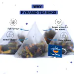 Buy TEA SENSE - Butterfly Blue Pea Tea | 15 Pc | Pyramid Tea Bags in ...