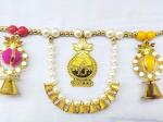 Buy Webble Traditional Bandarwal Door Hanging Diwali Decoration Golden ...