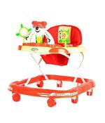 Buy Goyal's Baby Musical Walker with 8 Wheels - Red Online at Best ...