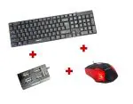 Buy Zebion K200+ Swag+ Pronto31 Wired USB Keyboard, Mouse & USB HUB ...