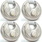 Buy Harrison Padlocks/Round Padlock 90mm 12 Pin with 3 Computerised ...