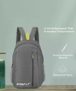 Buy Straplt Grey Polyester Backpacks 20 L Online at Best Prices in ...
