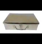 Buy GinoSet Stainless Steel Storage Boxes,Cash Peti, Pooja Peti ...