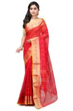 Buy DipDiya Women's Traditional Bengali Crafts Pure Cotton Woven ...