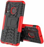 Buy Leyon Red Rubber, Plastic Back Cover For Samsung Galaxy M40 Online ...