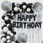 Buy House of Banter Disco Theme Birthday Decorations for Boys, Girls ...