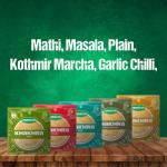 Buy Somnath All in One Khakhra Combo | Pack of 6 | 200 gm*6 Packs ...