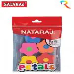 Buy Nataraj Petals Shaped Eraser Pack of 10 - Multicolor Online at Best ...
