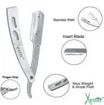 Buy Xester Plastic Straight Edge Barber Shaving Razor Online at Best ...