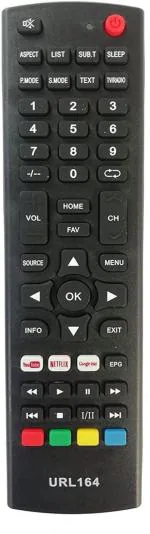 Buy Xpecial Remote Controller for Vu Smart LED LCD TV (Black) Online at ...
