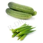 Buy R-DRoz Cucumber Khira & Okra Bhindi Seeds (Hybrid) (Pack of 20 ...