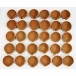 Buy HC THE CRAFTS Handmade Mitti Ke Deepak/Diye/Clay Diye/Diya for ...