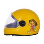 Buy Sage Square Adjustable Dora Cartoon Full Face Helmet for Kids (3-12 ...