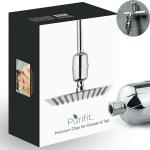 Buy Purifit Silver 10 Stage Advanced Staineless Steel Shower And Tap ...