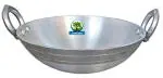 Buy CooPany Multipurpose Use Indolium Kadai Fry Pan / Thick Bottom Fry ...