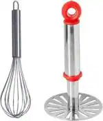 Buy OMORTEX Masher combo kitchen set tainless steel potato masher and ...
