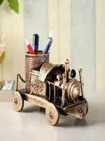 Buy TC ABC Classy Iron Engine Pen Holder (9 inch) Decorative Showpiece ...