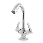 Buy CUROVIT Aria Smart Brass Center Hole Basin Mixer Quarter Turn with ...
