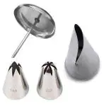 Buy Royale Mesum 2D And 1M Rose Petal Nozzle With Big Nail Cake Icing ...