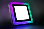 Buy OTS LIGHTS (12+4) 16 Watt LED Side PGB (4W) and White (12W) Square ...