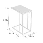 Buy Heera Moti Well Metal Side Table/End Table/Sofa Table/Corner Table for Living Room (Finish ...