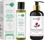 Buy Skinatura Tea Tree Anti-Dandruff Hair Oil 110 ml and Onion Shampoo with Red Onion & Black ...