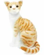 Buy Tickles Polyester Tabby Cat Soft Toy 21 cm 1 Month and Up Online at ...