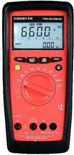Buy Rishabh Instrument 615 Digital Multimeter (Red and Black) Online at Best Prices in India ...